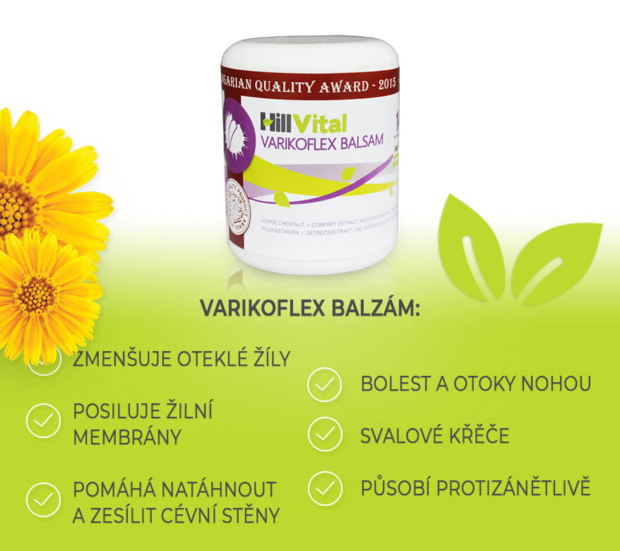 Mast na křečové žíly - Varikoflex | HillVital